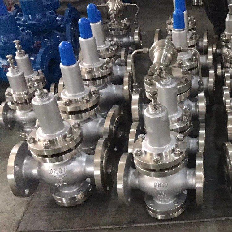 百航阀门 弹簧活塞式 Y42X-16P不锈钢水用减压阀