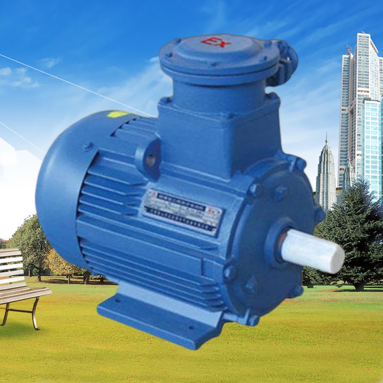 防爆电机YB3隔爆型YB3-71M2-4-0.37KW三相380V防爆电动机 卧式电机 产品关键词:71m2电机