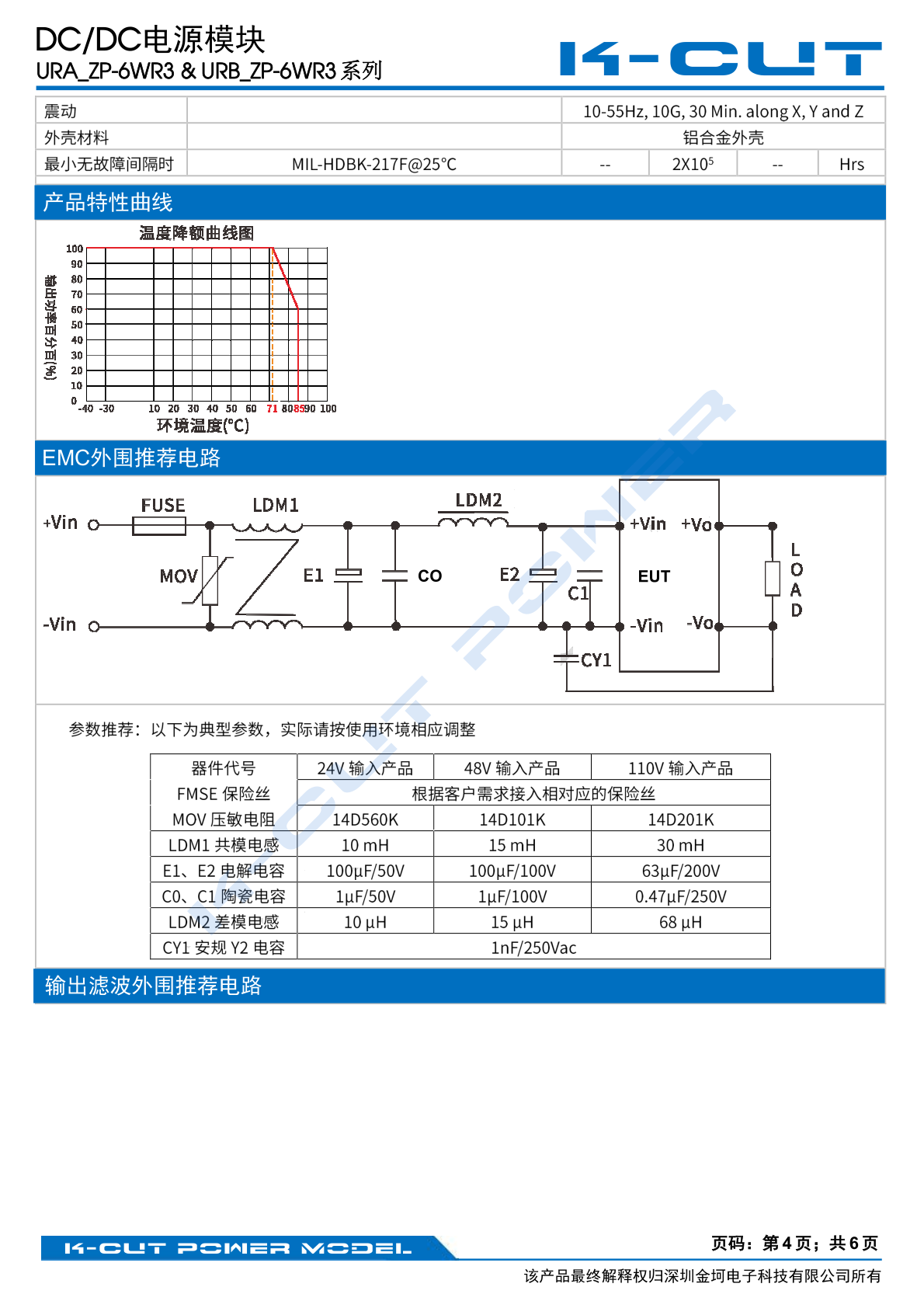 URB2405ZP-6WR3宽压9-36VURB2403/2409/2412/2415/2424ZP-6WR3