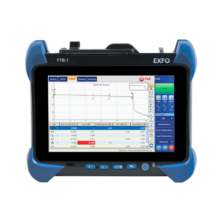 加拿大EXFO原装进口OTDR光时域反射仪FTB-750C 产品关键词:进口光时域反射仪;光时域反射仪ftb-750