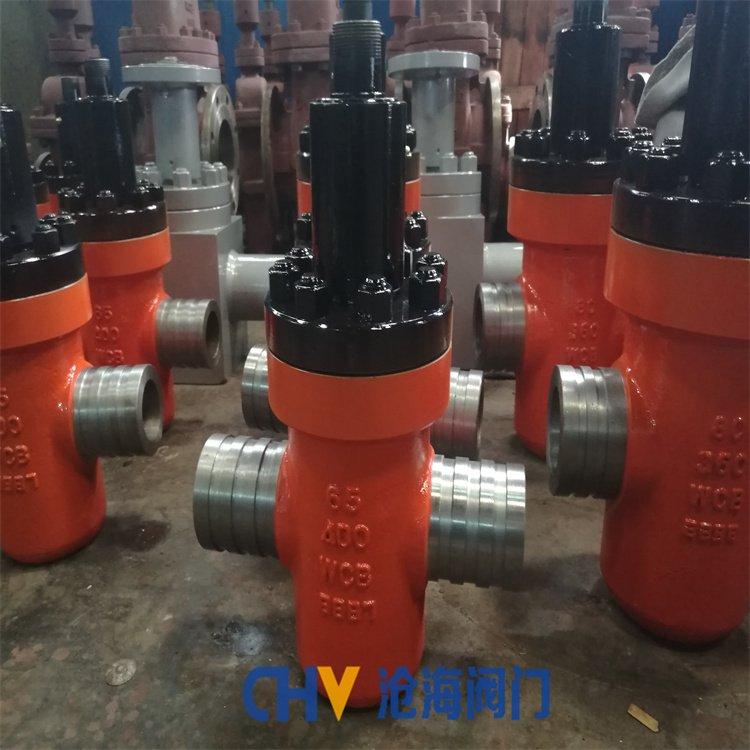 CHVJ沧海GZF63Y-400-DN76煤矿沟槽式特高压截止阀