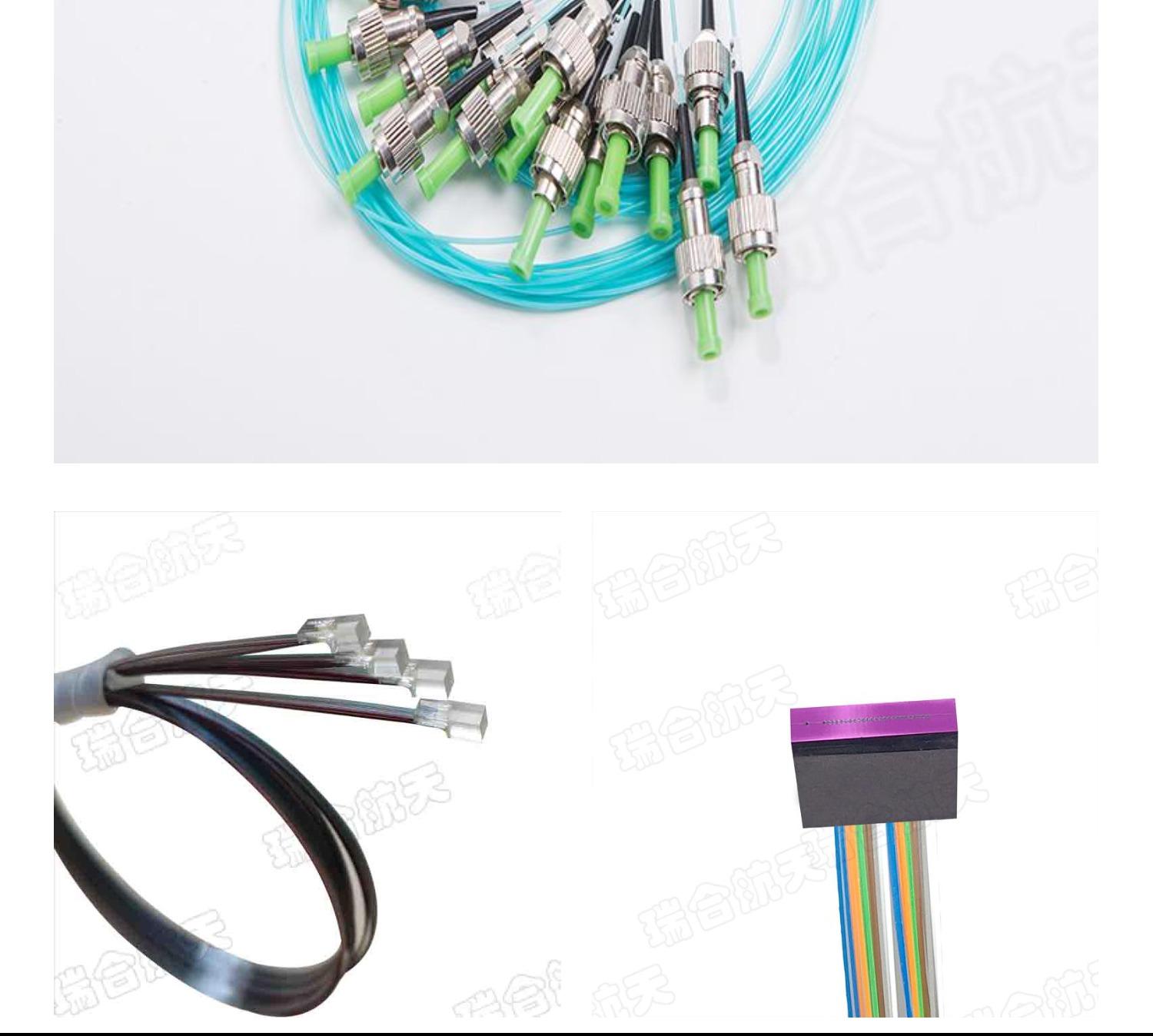 瑞合航天 高精度光纤阵列 1310nm 1550nm 专用FA RH-2D-SM-FA