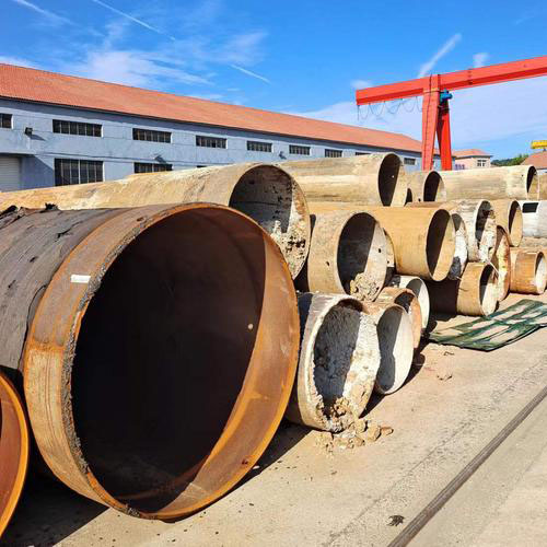 桥墩防撞钢护筒 钢板卷管 桥梁桩基用 大口径Q235 厂家直发 - 百度爱采购