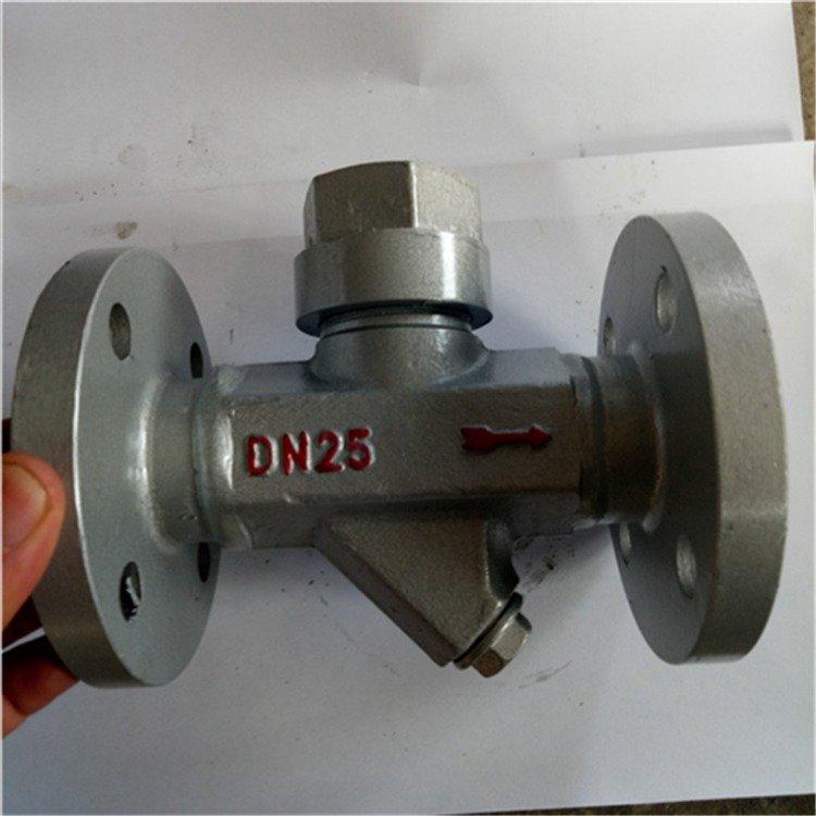 百航阀门 CS49H－16C圆盘式蒸汽疏水阀 热动力灰色油漆