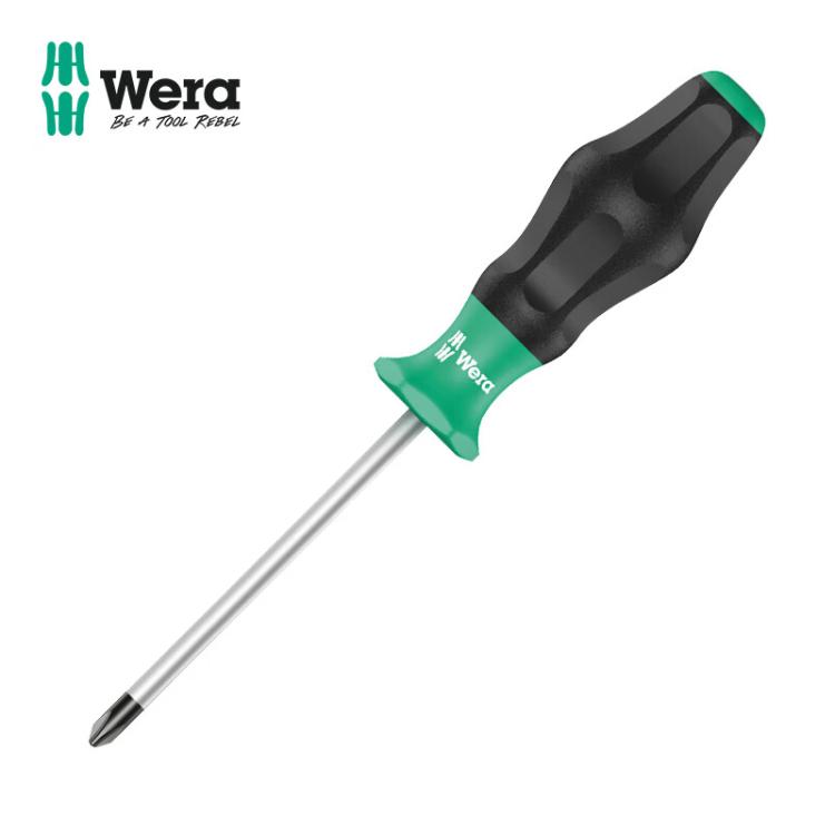 WERA/维拉 05031444001 十字螺丝刀PH2*100MM/Kraftform 舒适型螺丝刀1350 - 百度爱采购
