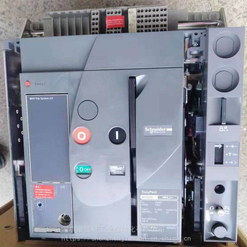 施耐德C10F6TM100V漏电塑壳断路器NSX100F TMD 100A 4P3D 维修