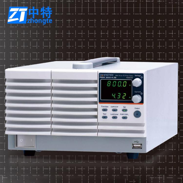 固纬PSW 80-40.5多量程可编程开关直流电源360W~1080W额定输出功率